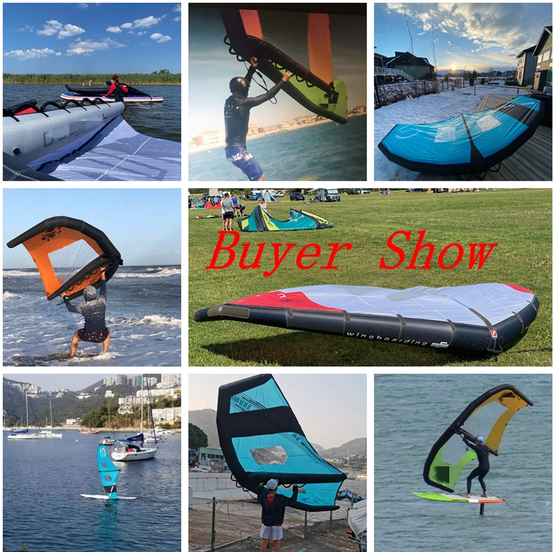 3-7M Wind Wing Surf Foil For Kite Surf Snow SKI WB - TacSurf: Surfboard ...